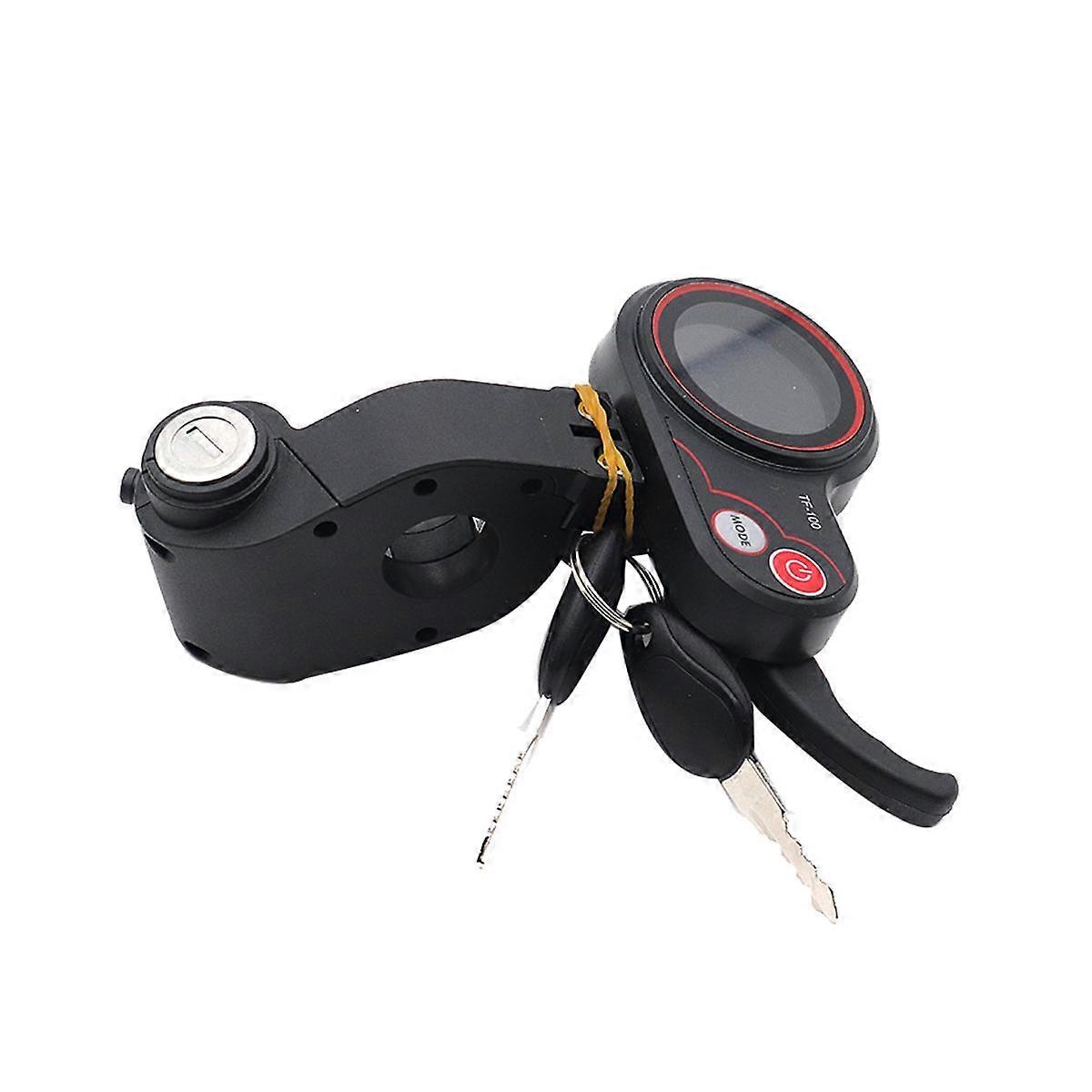 TF-100 LCD Display Throttle Meter Dashboard 6PIN Switch with Electric ...