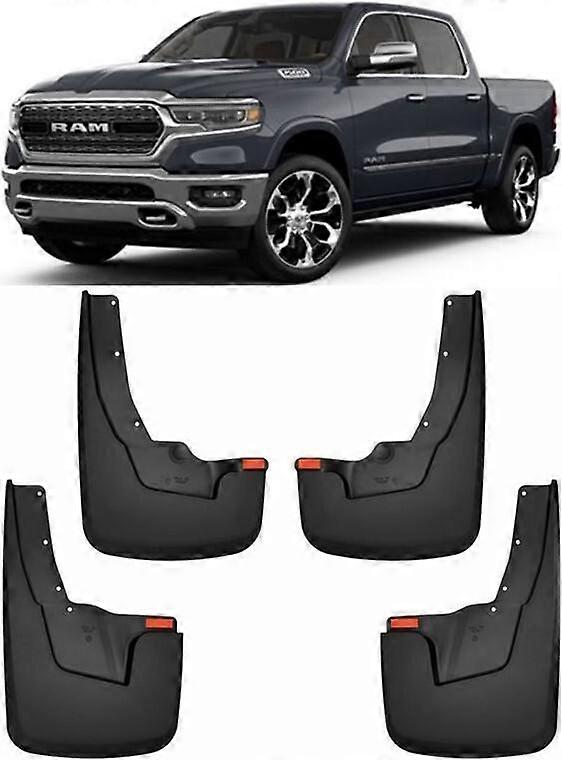 Genuine Full Set Splash Guards Mud Flaps For 2019-2024 Ram 1500 W ...