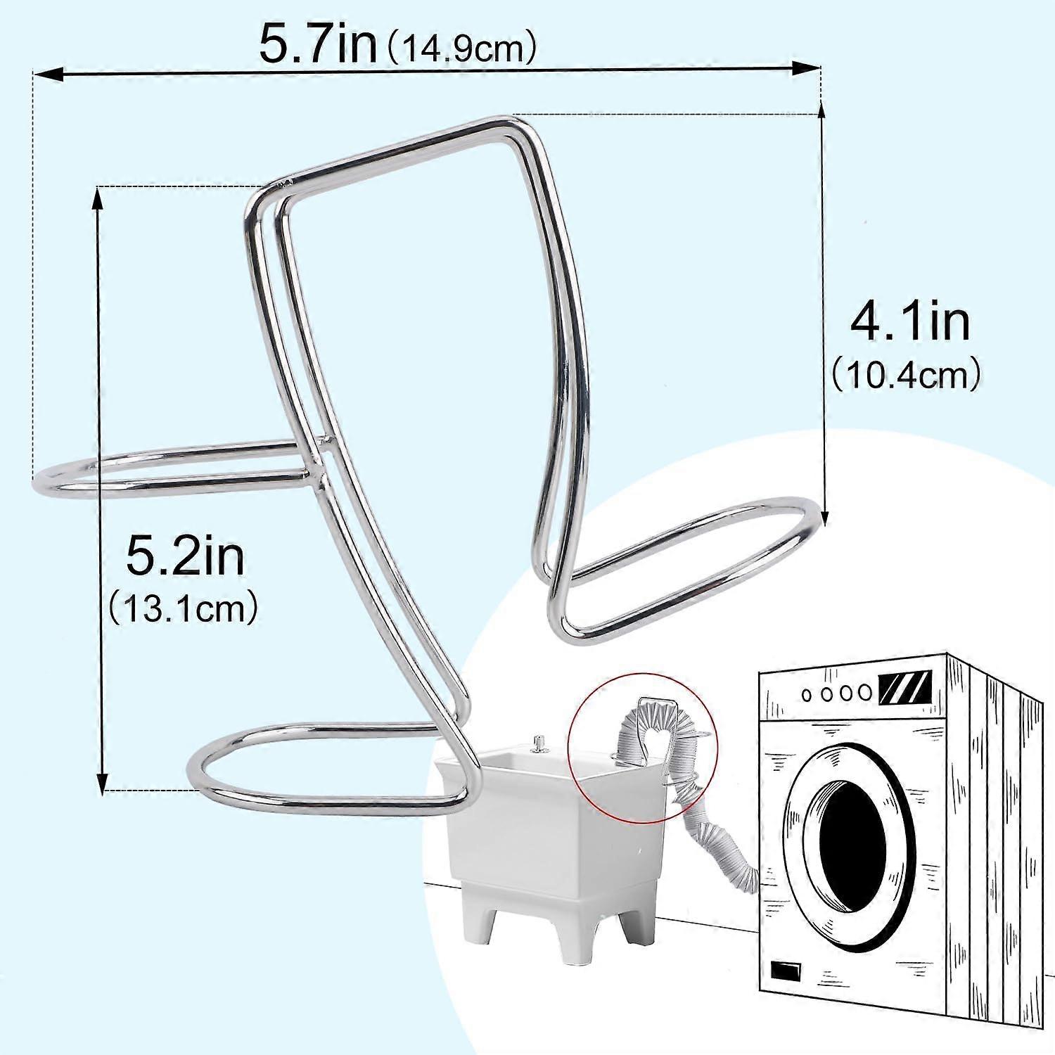 Washing Machine Drain Hose Holder, Adjustable Shape Washer Drain Hose ...
