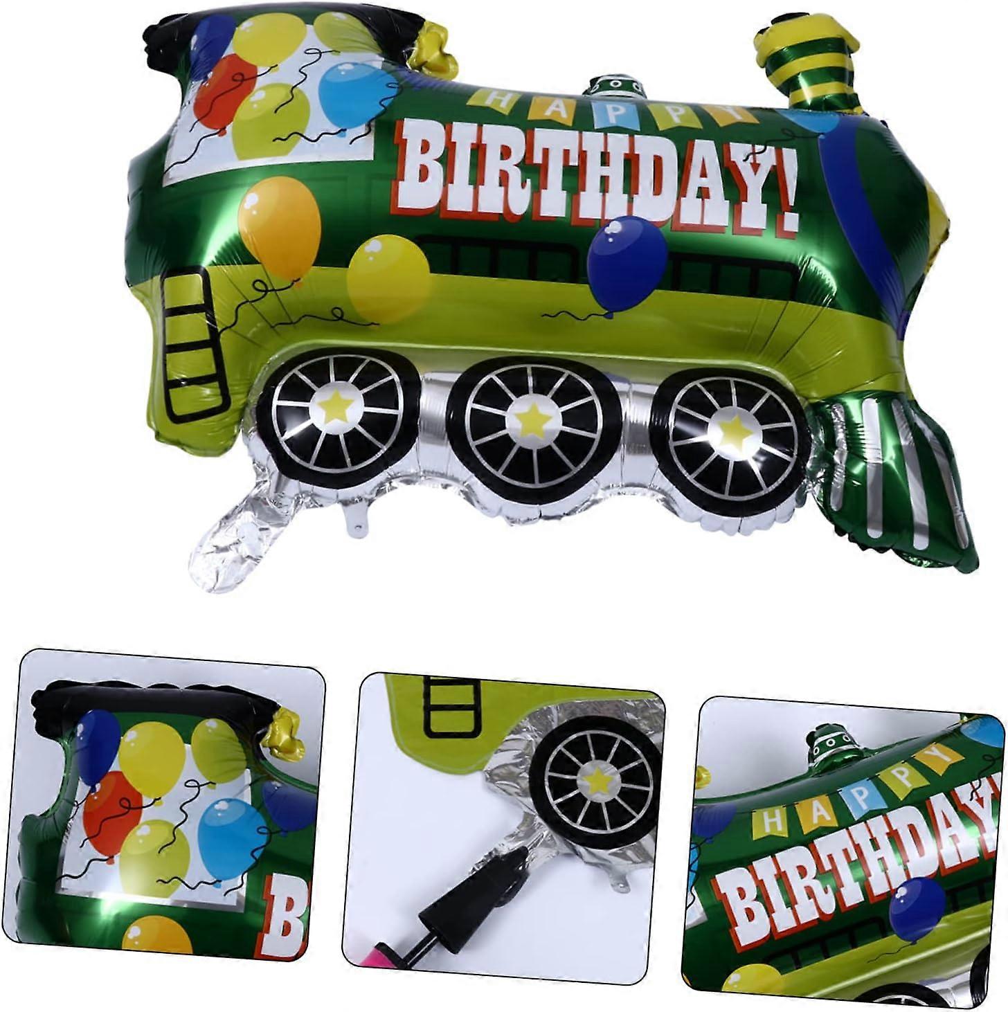 5pcs transportation balloon balloons for kids traffic balloons vehicle ...