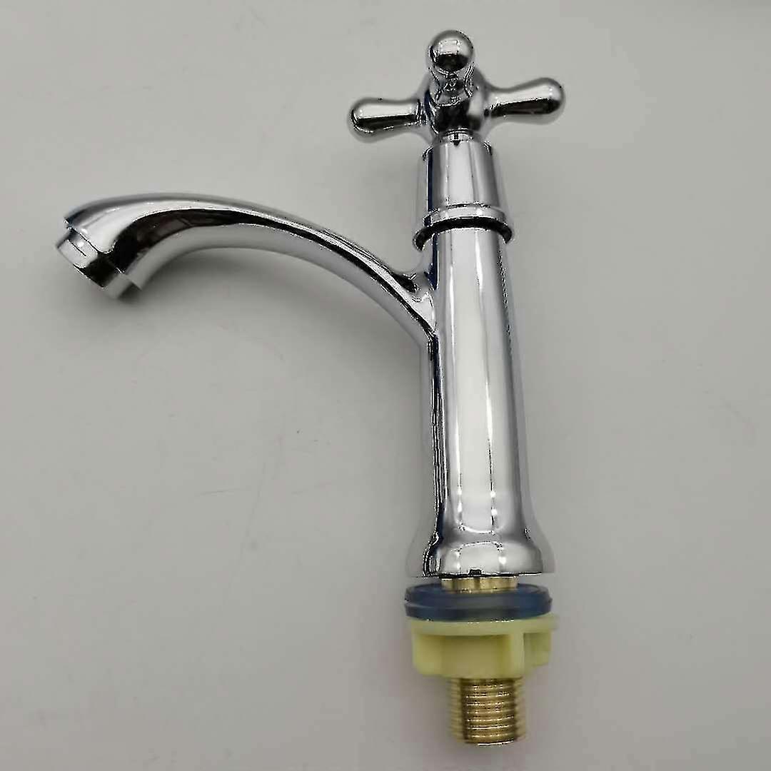 Water Faucet Single Cold Water Faucet, Single Cold Faucet Chrome Basin ...