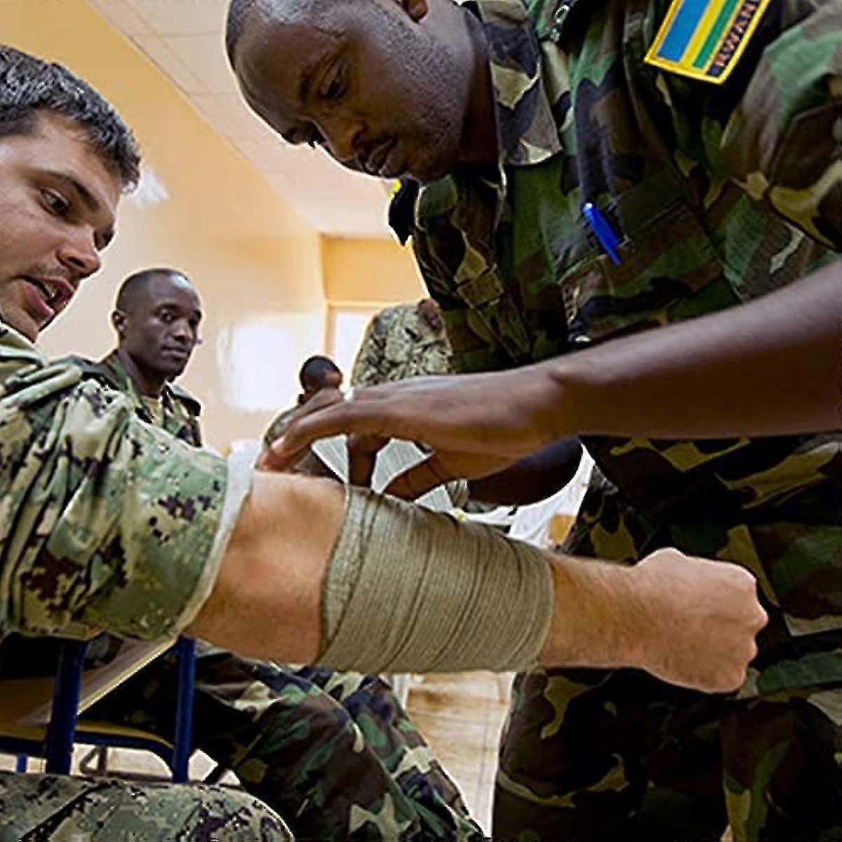 2 Pack Israeli Bandages, Hemostatic First Aid Bandage,vacuum Pack For ...