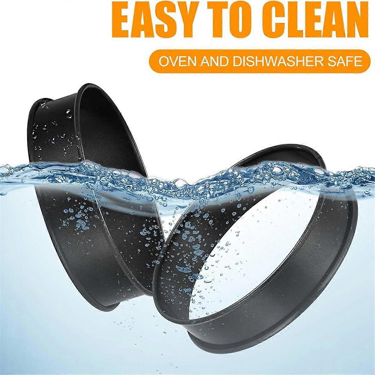 16 Pcs Crumpet Rings Nonstick 4 Inch Stainless Steel English Muffin ...