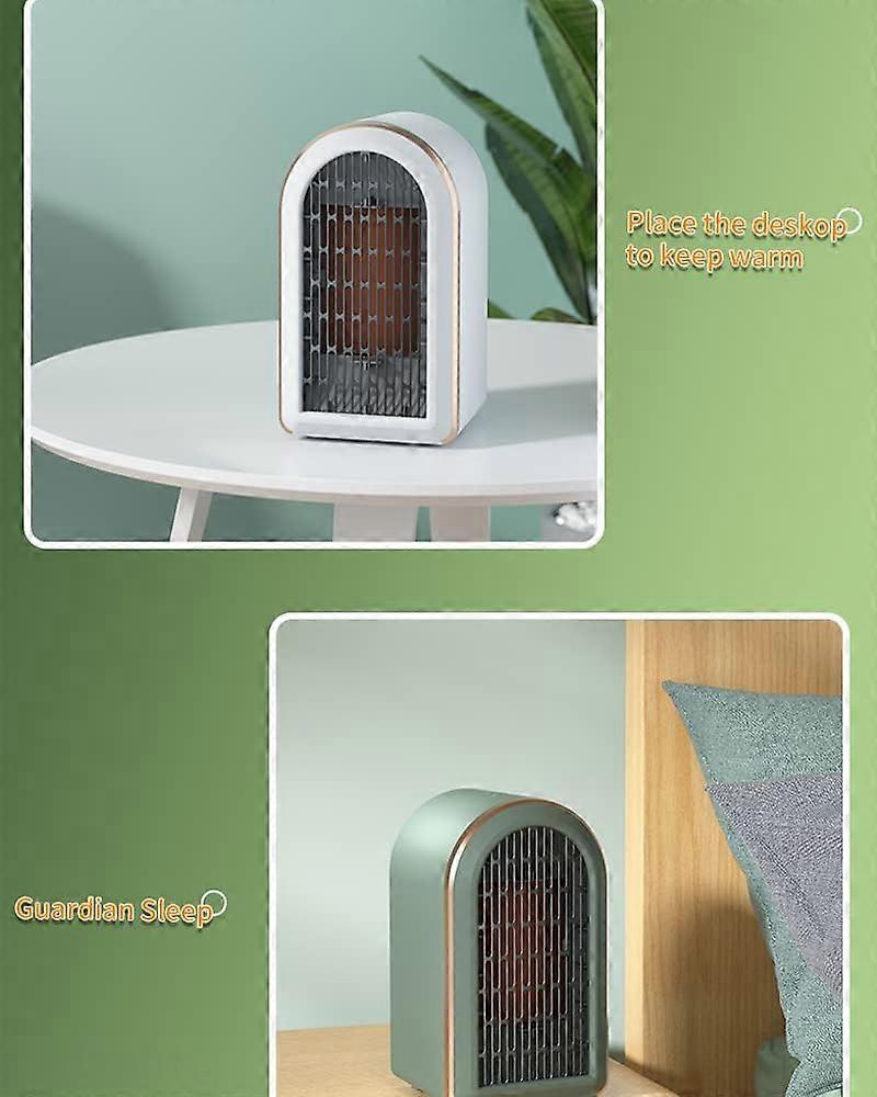 1200W Portable Ceramic Plug-in Electric Heater, with Two Gear ...