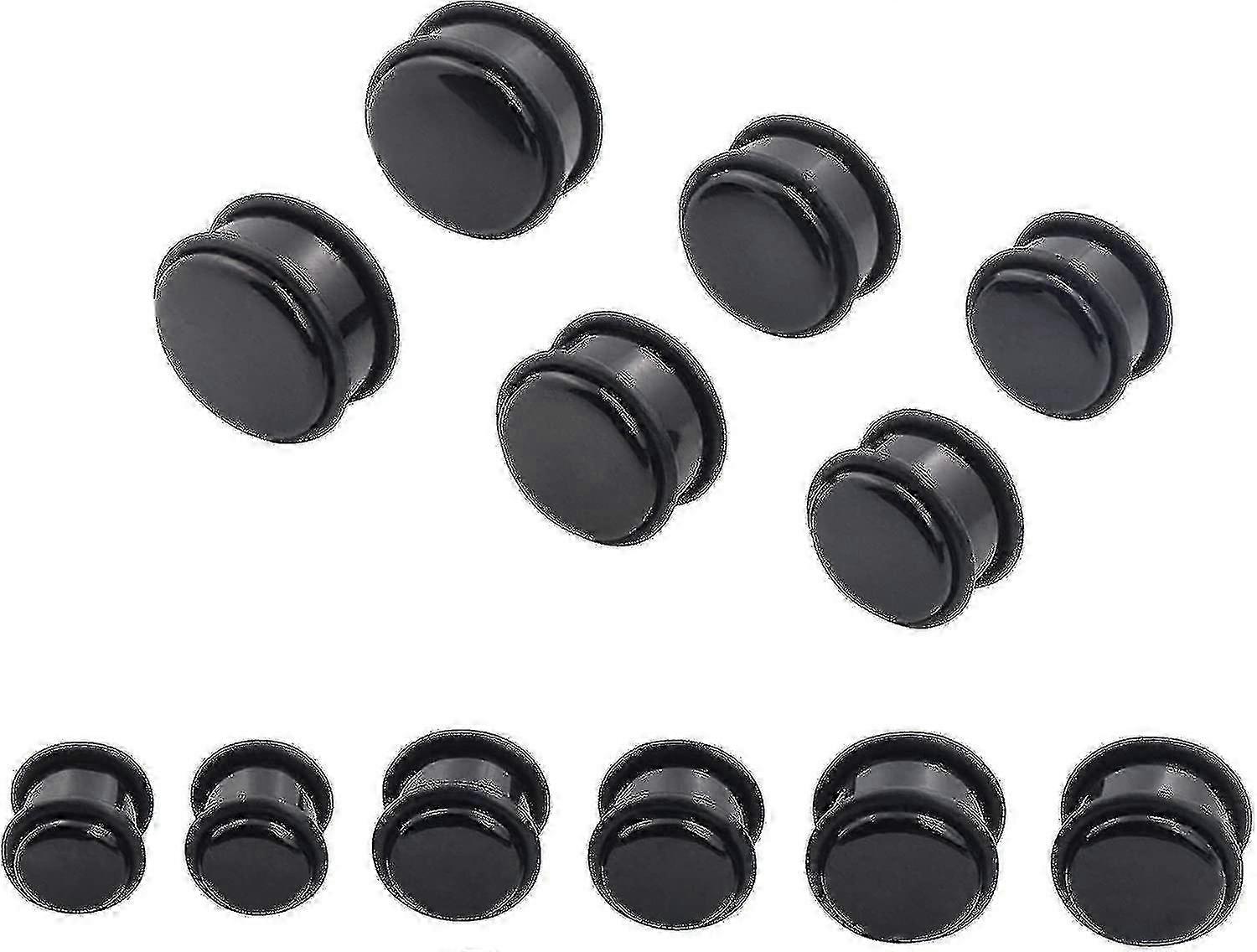24pc Big Gauges Kit Ear Stretching 00g-20mm Acrylic Taper Plug Tunnels ...
