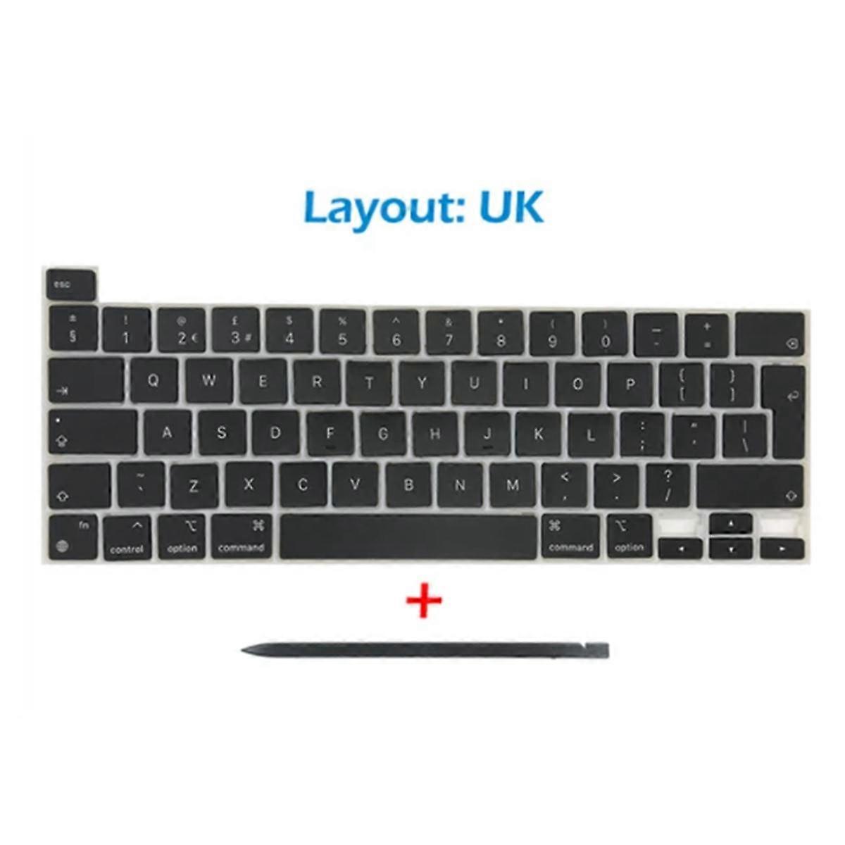 1 Set Keycap for Pro Retina 13Inch M1 A2338 Keyboard Cap EMC 3578 E.U ...