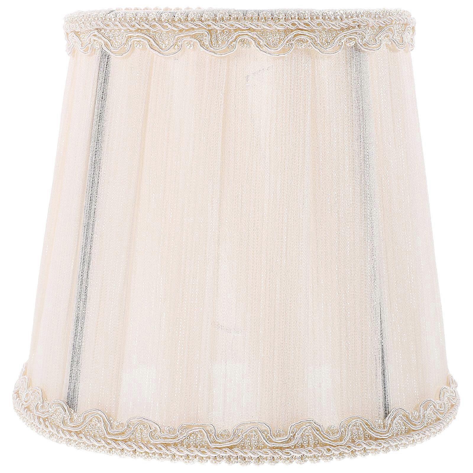 Simple Style Cloth Lampshade E14 Lampshade Replacement Table Lamp Cover ...