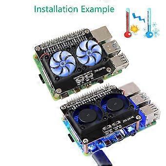Raspberry Pi 4B Dual Fan Raspberry Pi 4B Heatsink Kit Raspberry Pi 4B ...