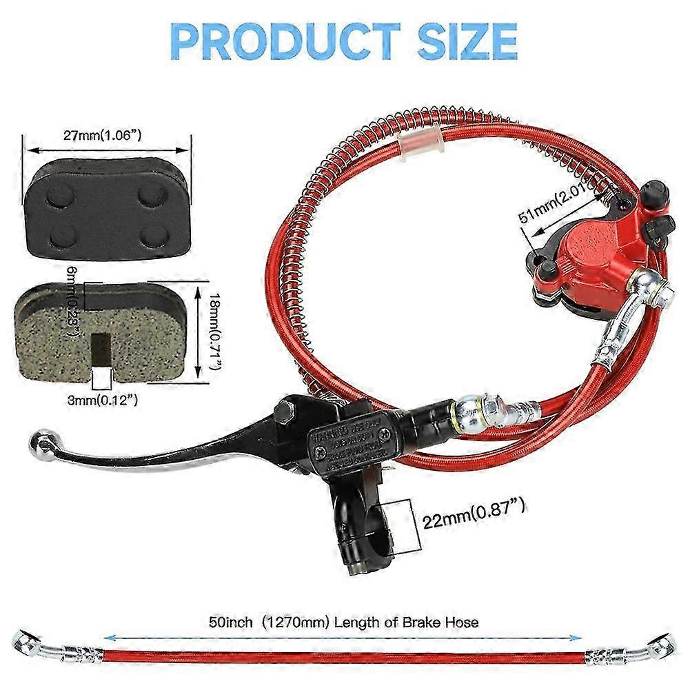 Bike Hydraulic Disc Brake Kit For Baja Db30 Doodle Bug Dirt Bug Racer ...