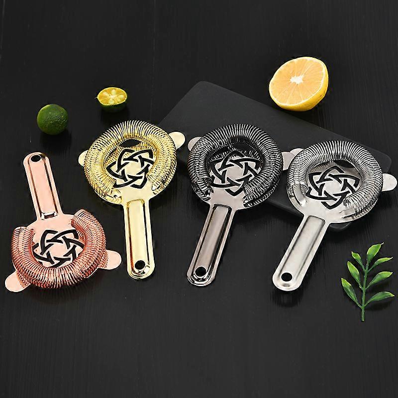 Bar Ice Filter, Bar Strainer Fashionable For Bar Rose stainless steel ...