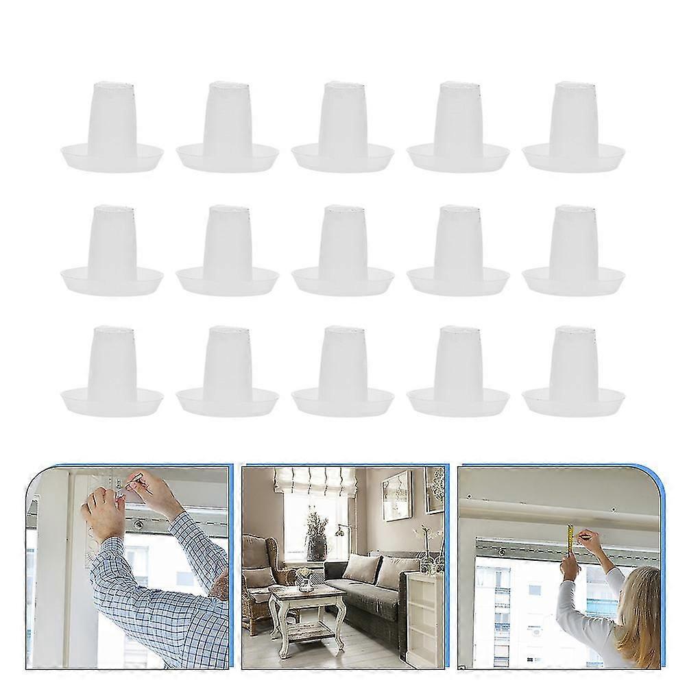 40pcs Horizontal Blinds Bottom Rail Button Plugs Essential Horizontal ...