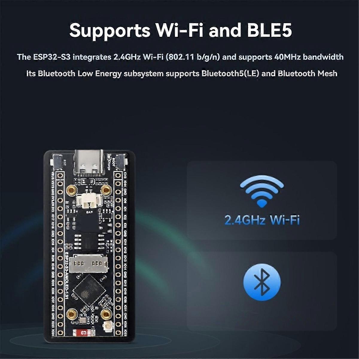 ESP32-S3 AMOLED 1.91 Inch Display M Development Board Dual-Core ...