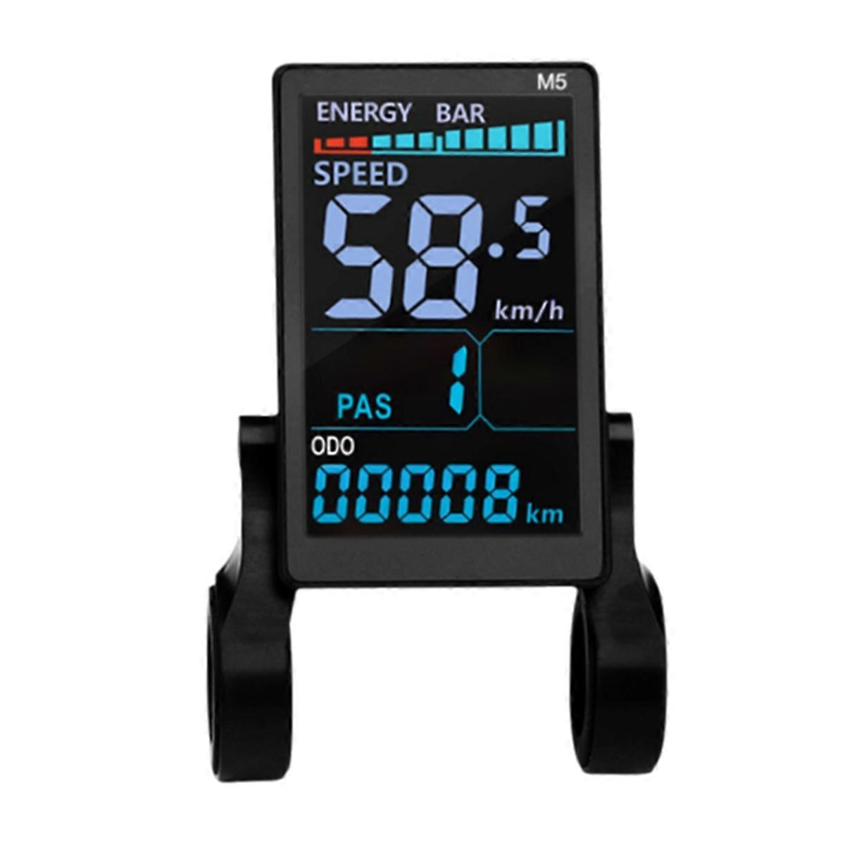 M5 24V-72V Electric Bicycle Colorful Display 5PIN E Scooter LCD Panel ...