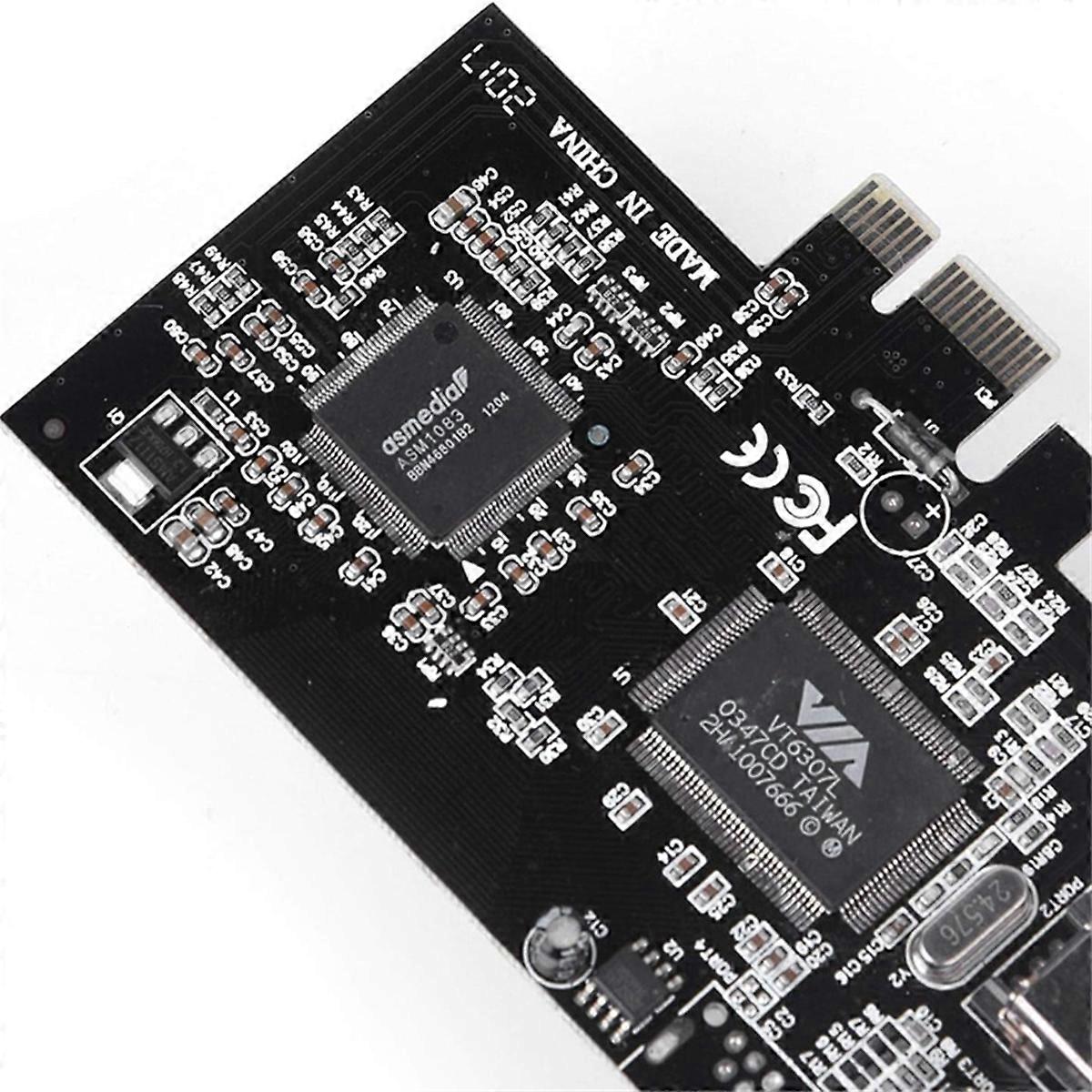 PCI-E Express Card, 1394a IEEE 1394b Controller Card Cable | Fruugo UK