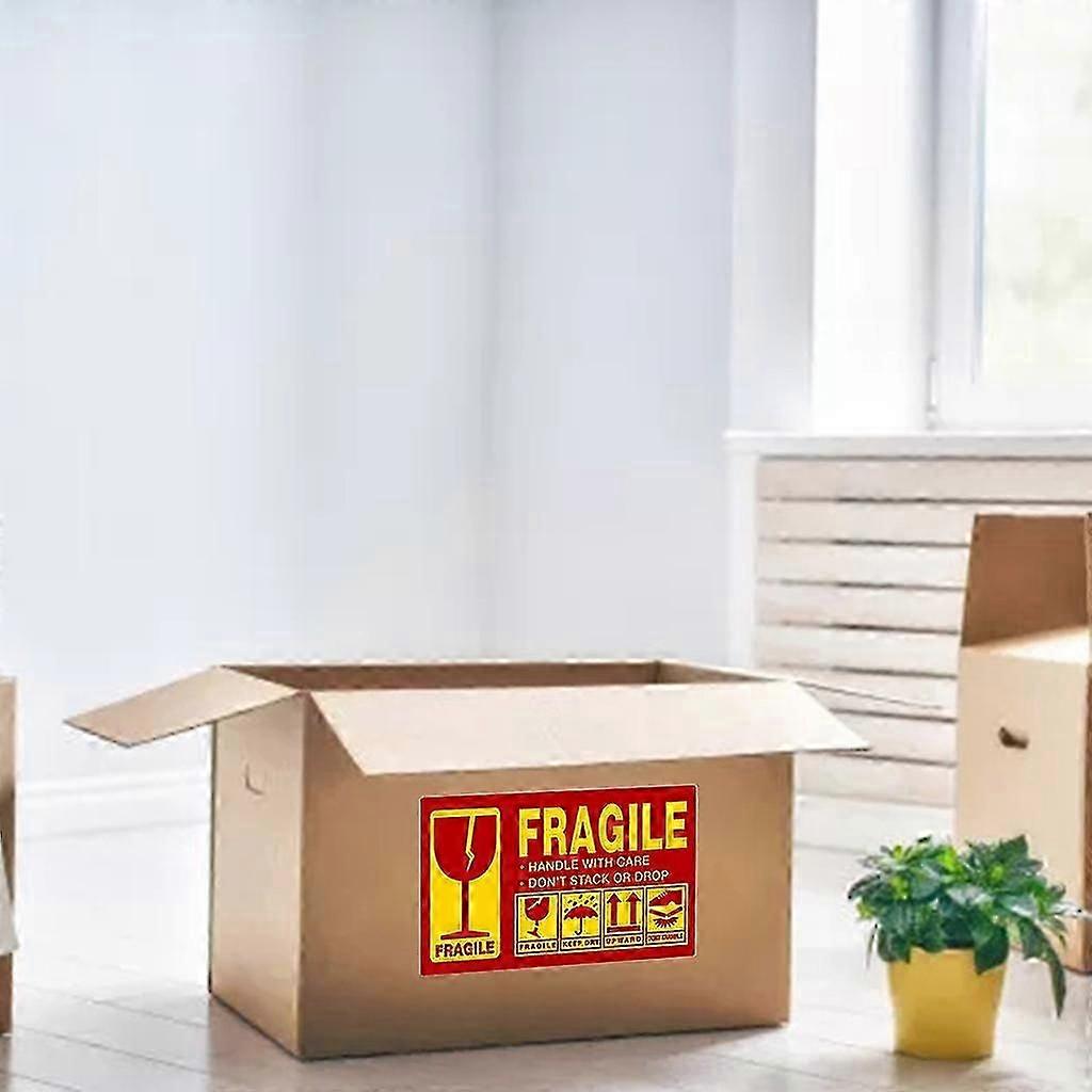 500pcs Fragile Stickers Warning Label Sticker Handle With Care Don't ...