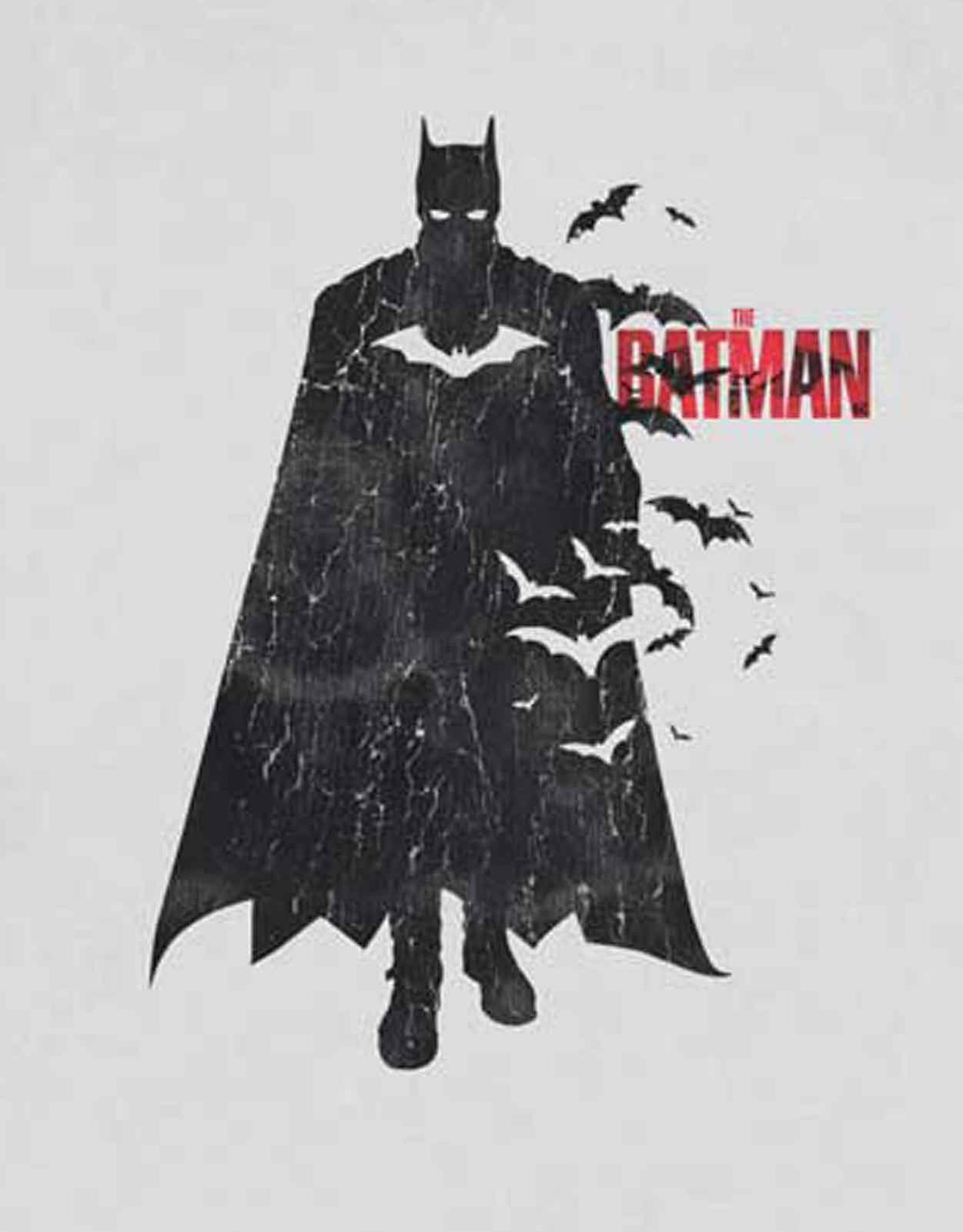 The Batman Distressed Figure T Shirt | Fruugo US