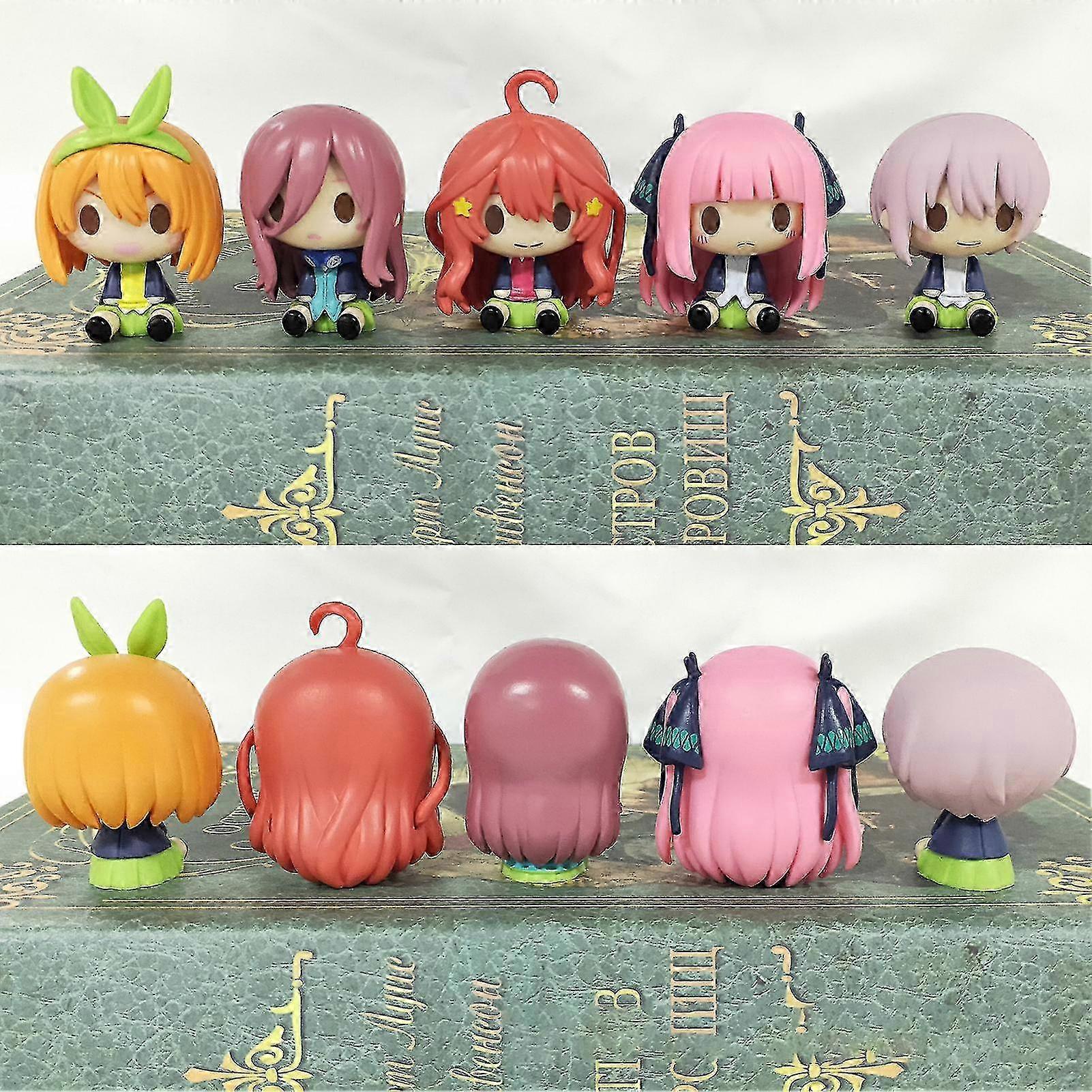 w 5Pcs Figure Model The Quintessential Quintuplets Action Mini PVC ...