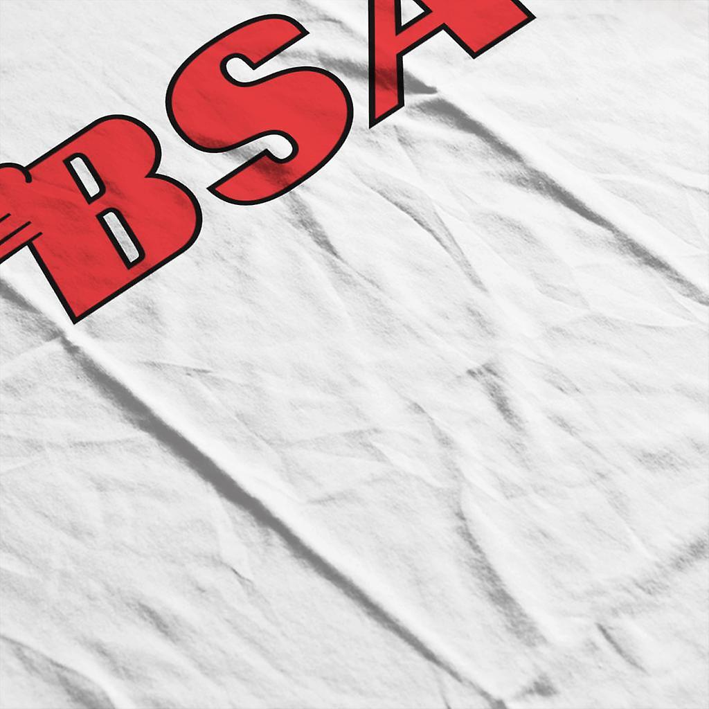 BSA Red Logo Men's Baseball Long Sleeved T-Shirt | Fruugo US