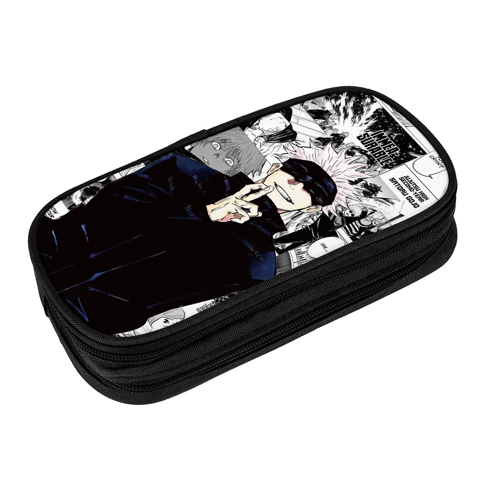 Jujutsu Kaisen Gojo Big Capacity Pencil Pouch Big Capacity Waterproof ...