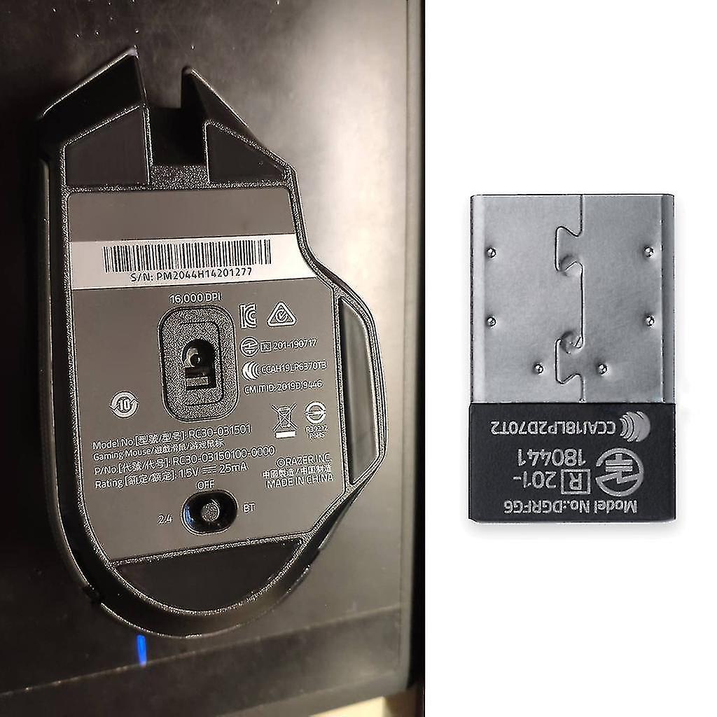 Laptop Mouse Usb Dongle Wireless Receiver 2.4g For Razer Basilisk X ...