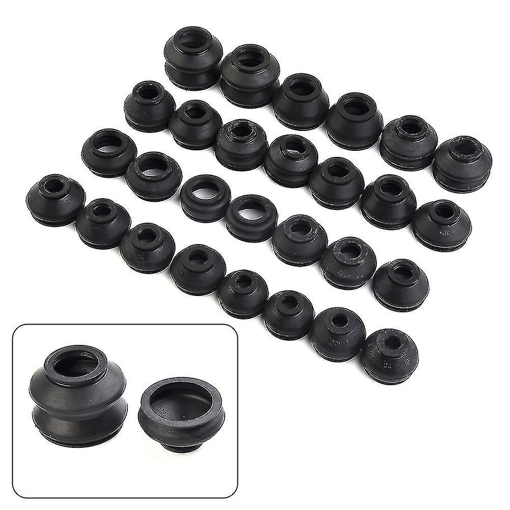 28pcs Ball Joint Boot Suspension Steering Dust Cover Track Tie Linkage ...