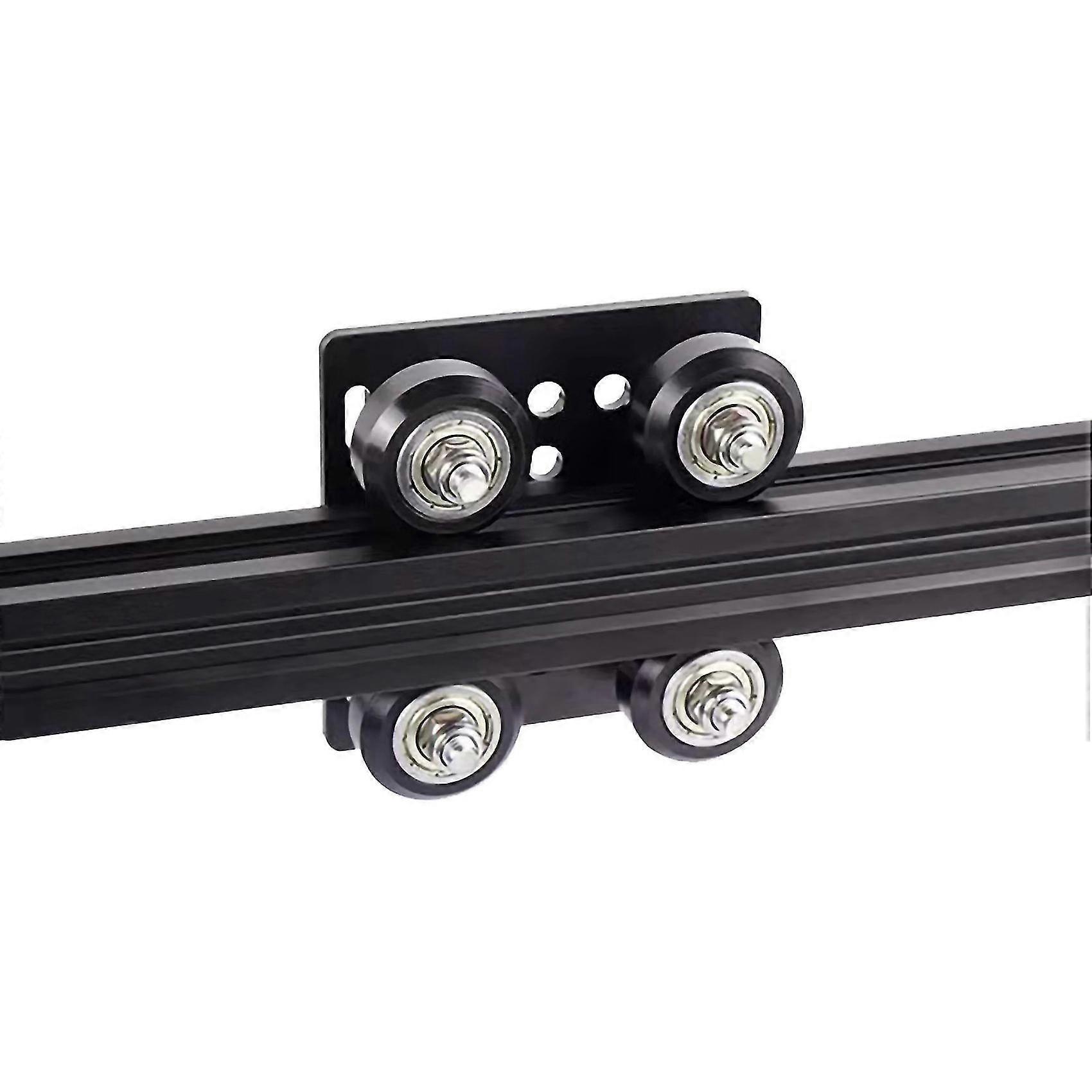 10 Pcs Plastic Wheel with Bearings Big Models Passive Round Wheel Idler ...