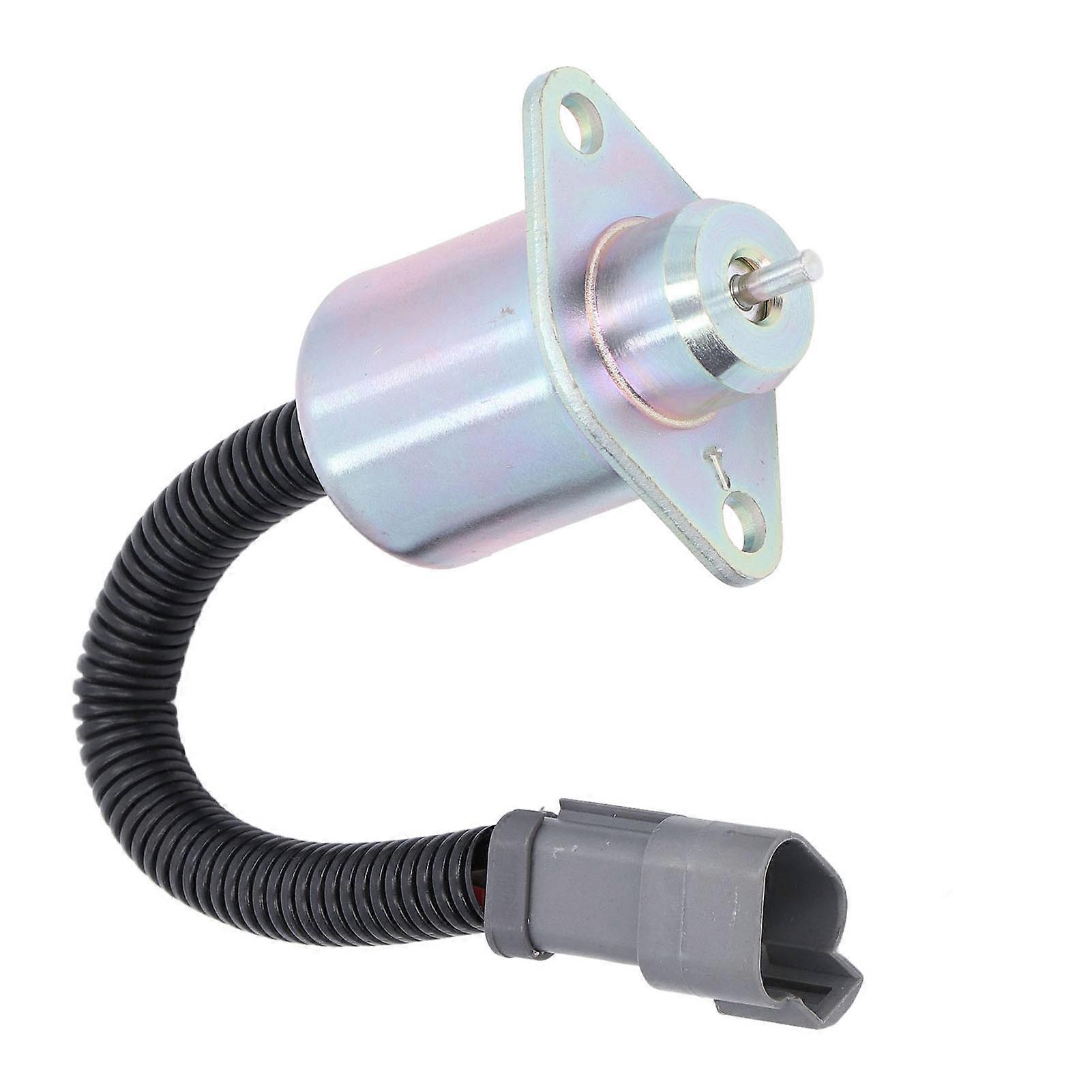 Fuel Shut Off Solenoid Stop Solenoid Valve 2848A278 Replacement for Perkins CAT 216 226 236 246 ...