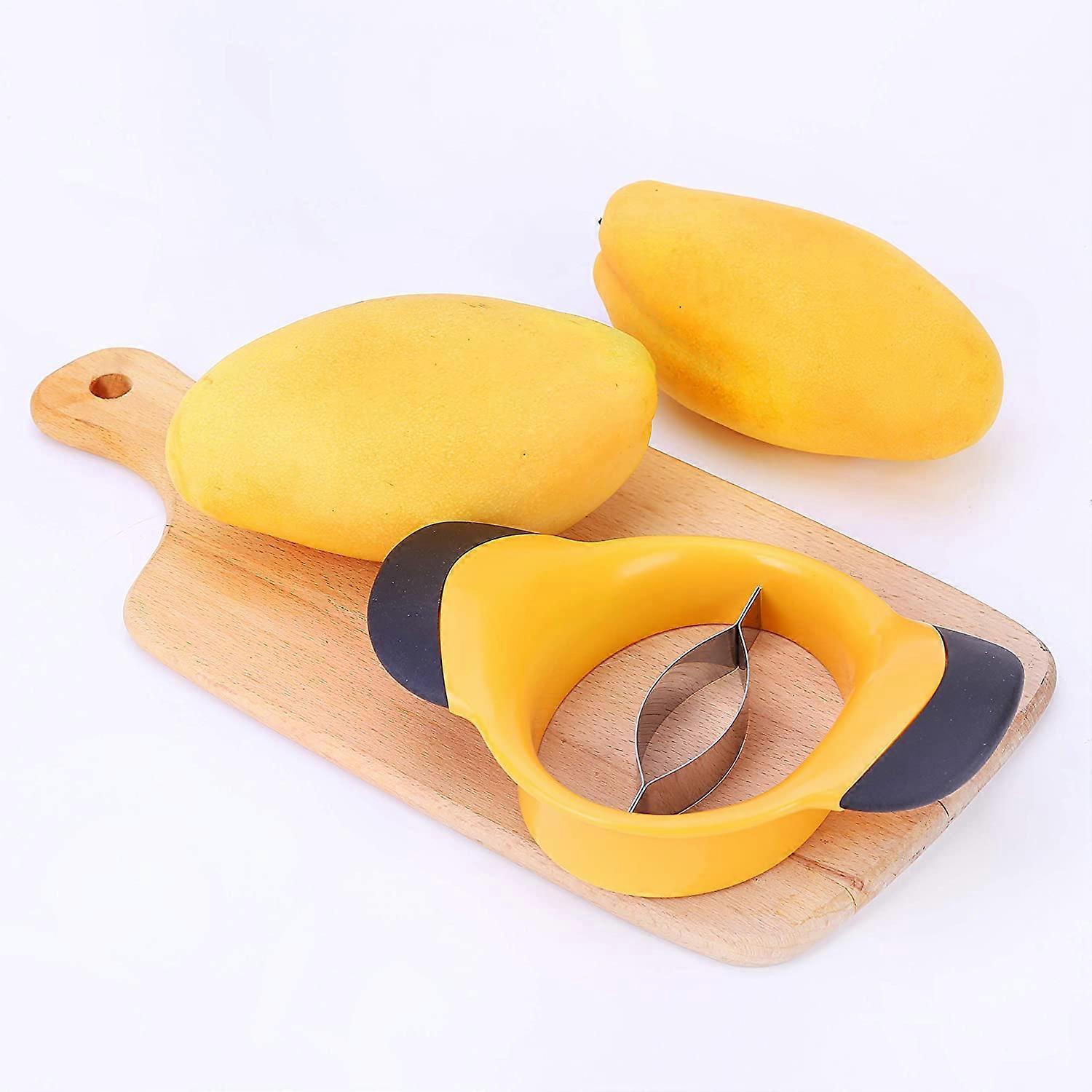 Stainless Steel Mango Slicer - Extra Large Mango Corer, Ultra-Sharp ...