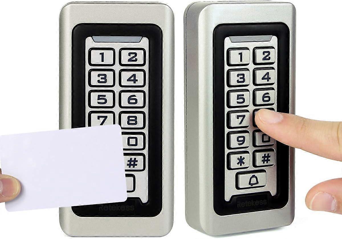 Access Control Keypad Waterproof, Digital Keypad Metal IP68 RFID 125KHz ...
