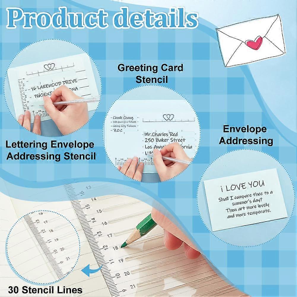 Straight Line Pad Buy 2 Packs Plastic Straight Line Stencil Teplate For ...