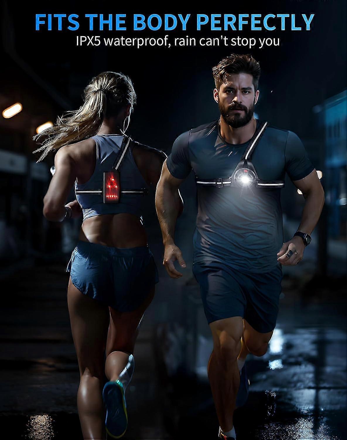 Running Lights for Runners, Running Lights Rechargeable with 120 ...