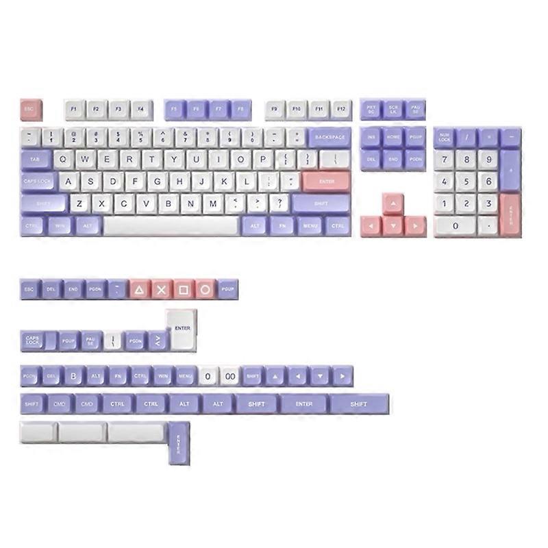 150 Keycaps PBT DSA Profile DyeSublimation Double Shot illusion Keycaps ...
