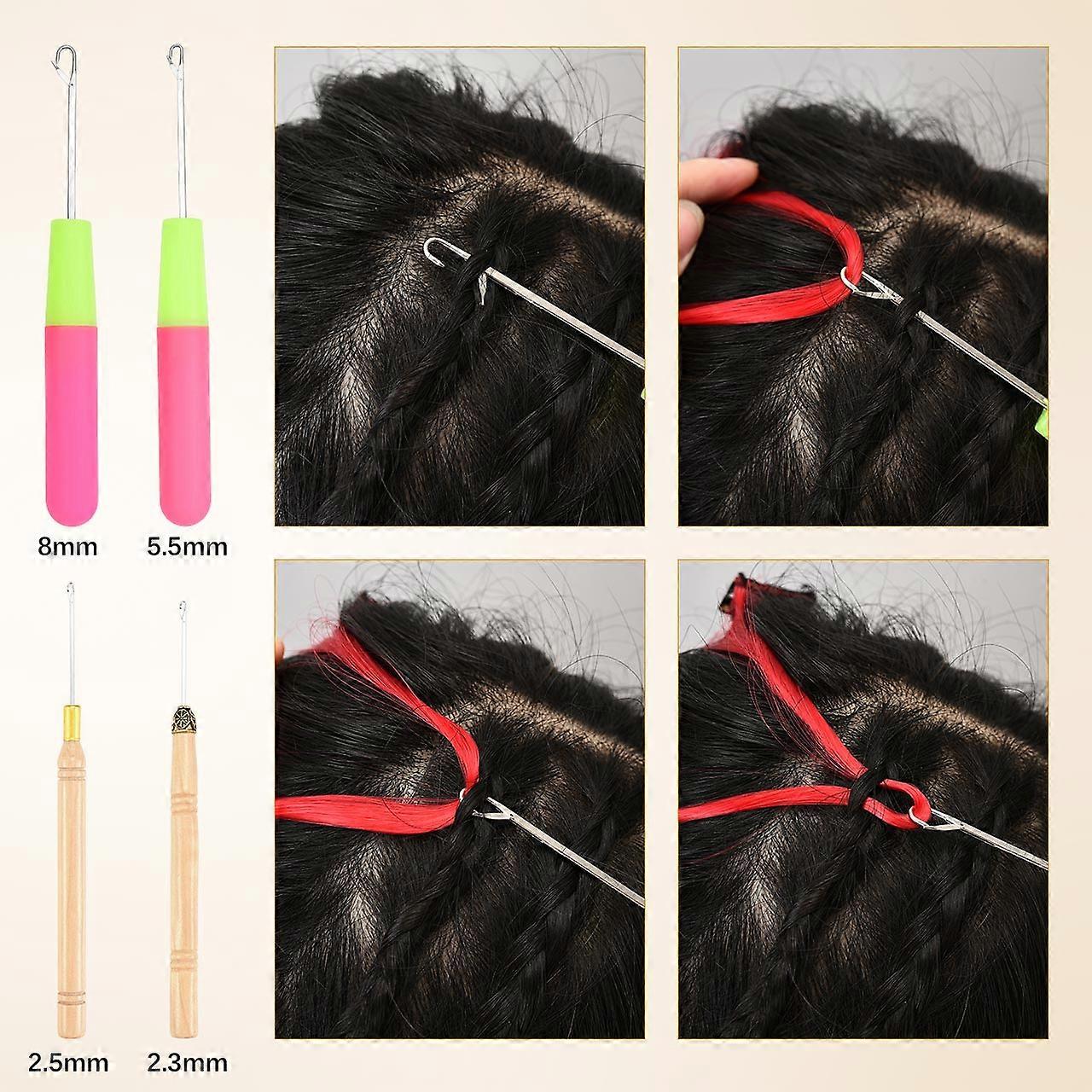 Dreadlocks Tool Set,Dreadlocks Crochet,Hair Locking Tool for Braid ...