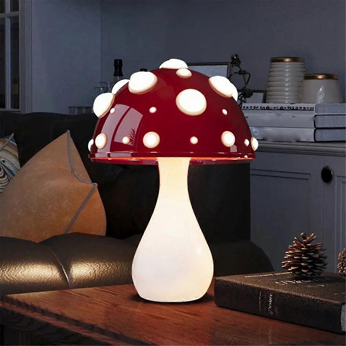 Toadstool Lamp, Bionic Mushroom Table Lamp, Hotel Living Room Home ...