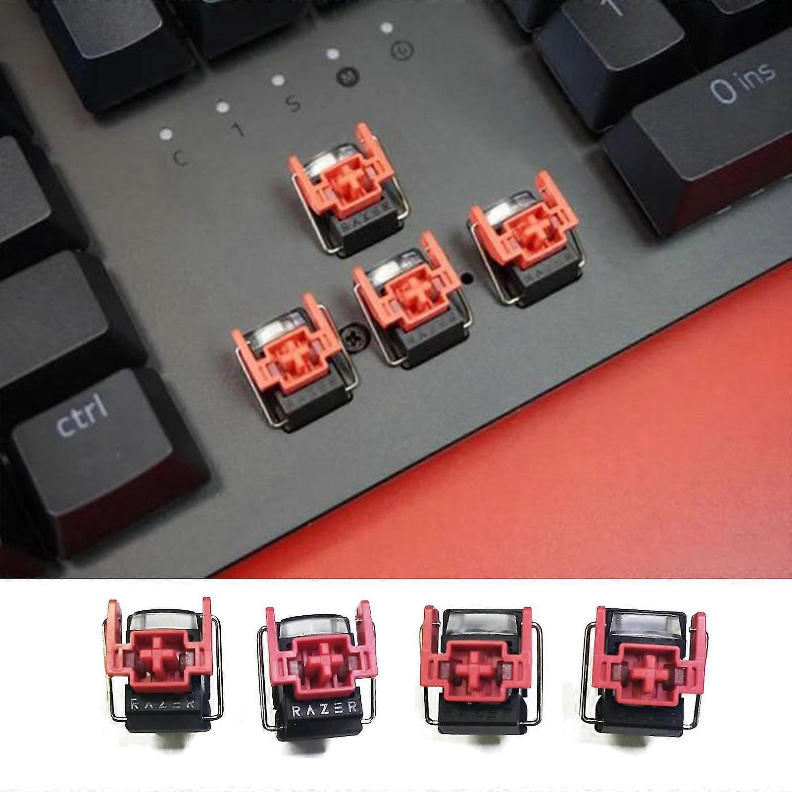 V2 Slient Liner Red Switch Hot-Swappable DIY Clicky Optical Switches ...