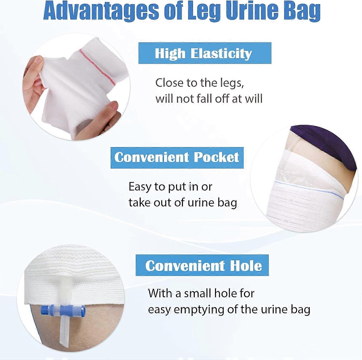 Urine Catheter Bag for Urine Bags Drainage Bags Holder Incontinence ...