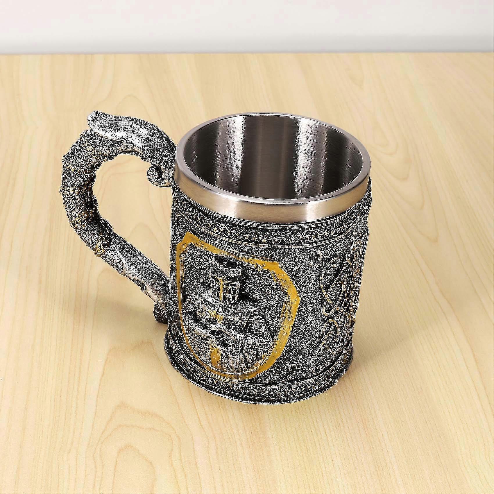 Medieval Templar Crusader Knight Mug Suit Of Armor Knight Of The Cross ...