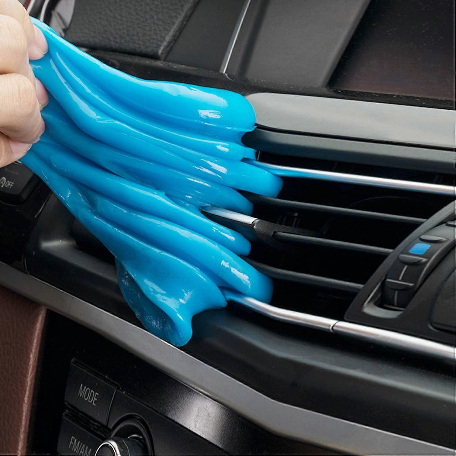 car cleaning gel, car dust, car vents, interior details, clean keyboard ...