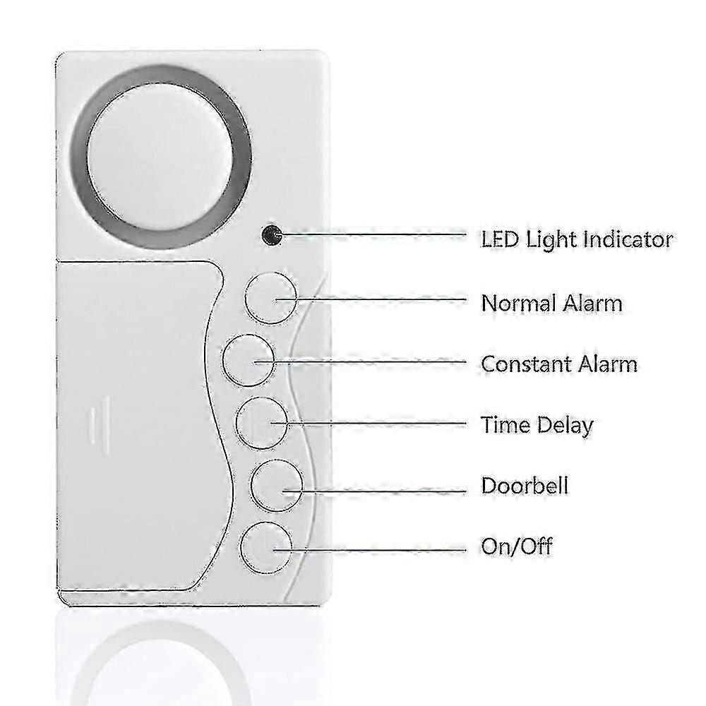 Freezer Door Alarm When Left Open, Safety Window Alarm, 3/15/30/60 ...