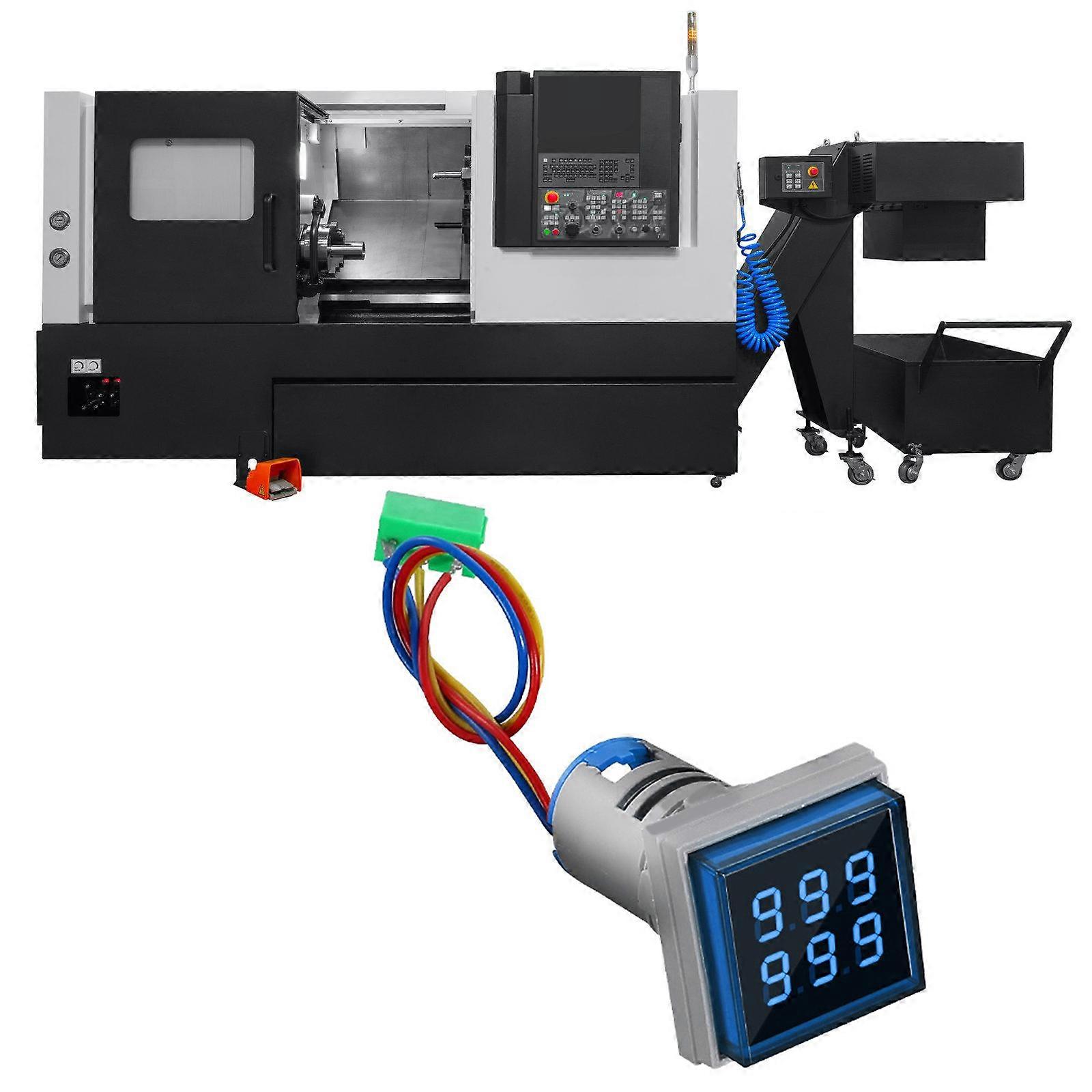 Square Counter Meter Quick Response Digital Display Counter 6 Digit 0 ...