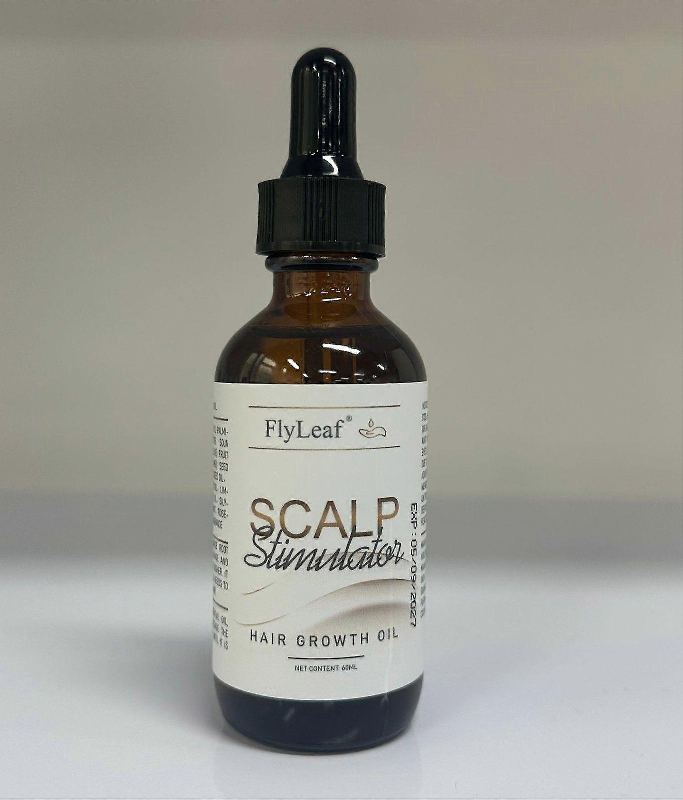 Scalp Stimulator Hair Growth Oil, Cold Pressed Oils with Mint and ...