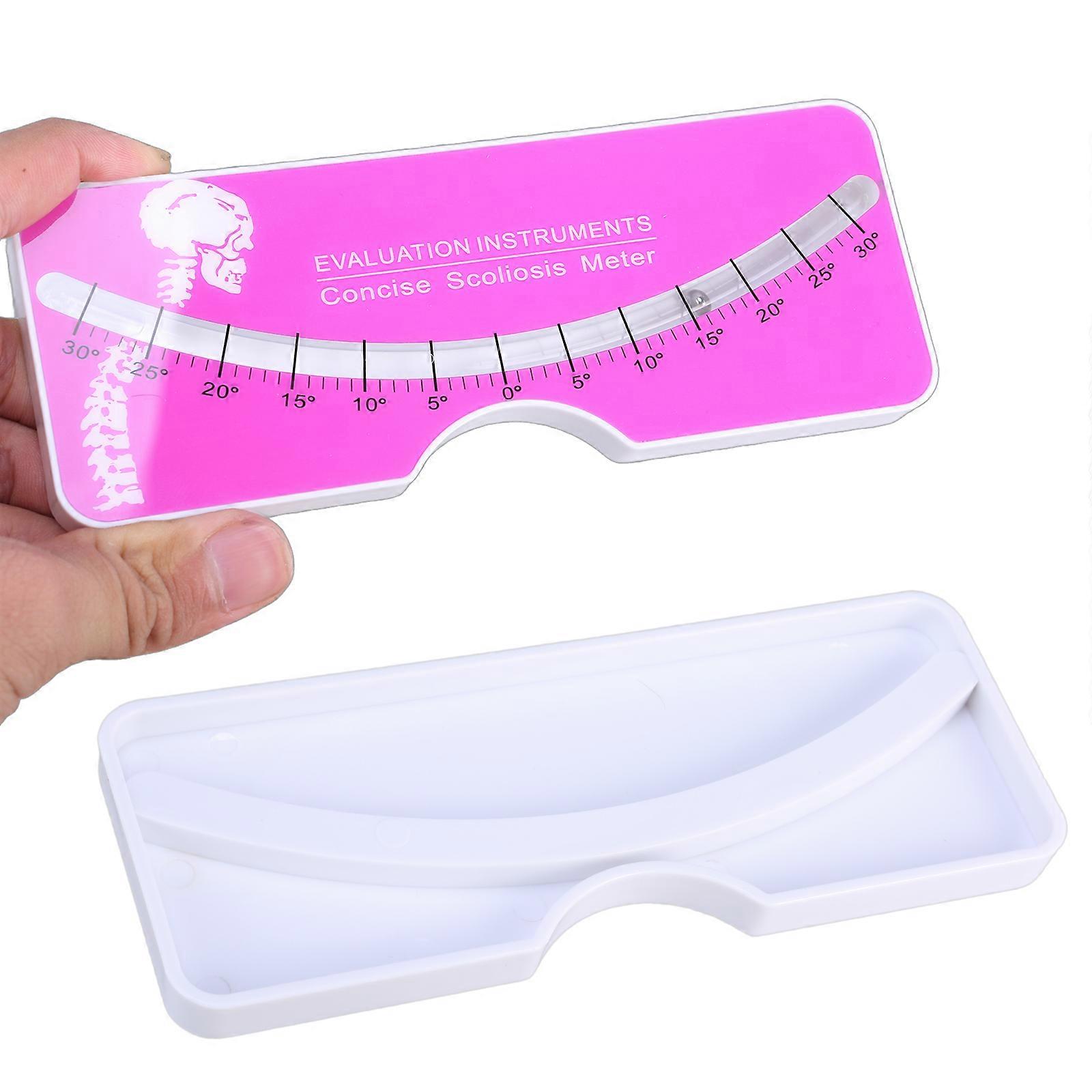 Scoliometer, Easy to Use Scoliosis Meter ABS Housing 0 to 30 Degree for ...