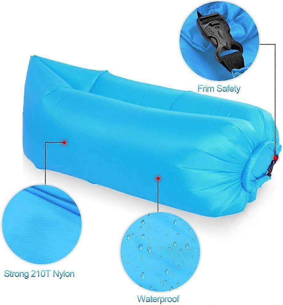 Inflatable Air Sofa Waterproof Air Sofa Air Bag Air Couch Portable Air ...