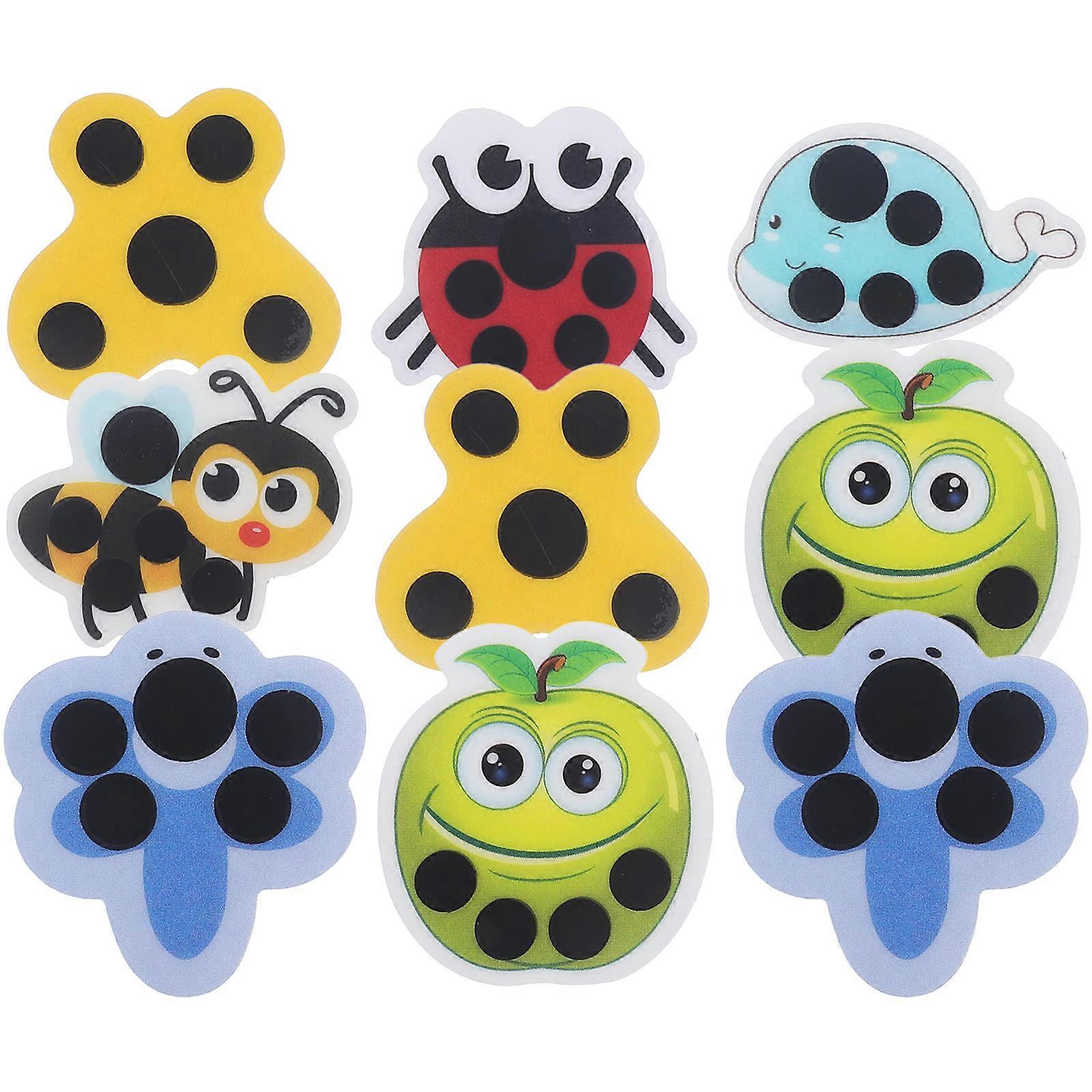 Fever Sticker 9Pcs Assorted Color Animal Cartoon Design For Baby ...