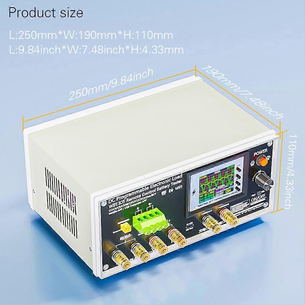 WiFi Tuya 200V 50A DC Electronic Load USB Tester High Resolution ...