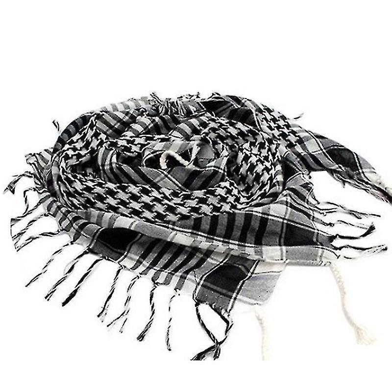 Arab Shemagh Keffiyeh Army Tactical Palestine Scarf Shawl Kafiya Wrap ...