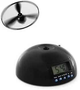 Novelty Digital Led Alarm Clock Gadget Run Away Flying/rolling ...