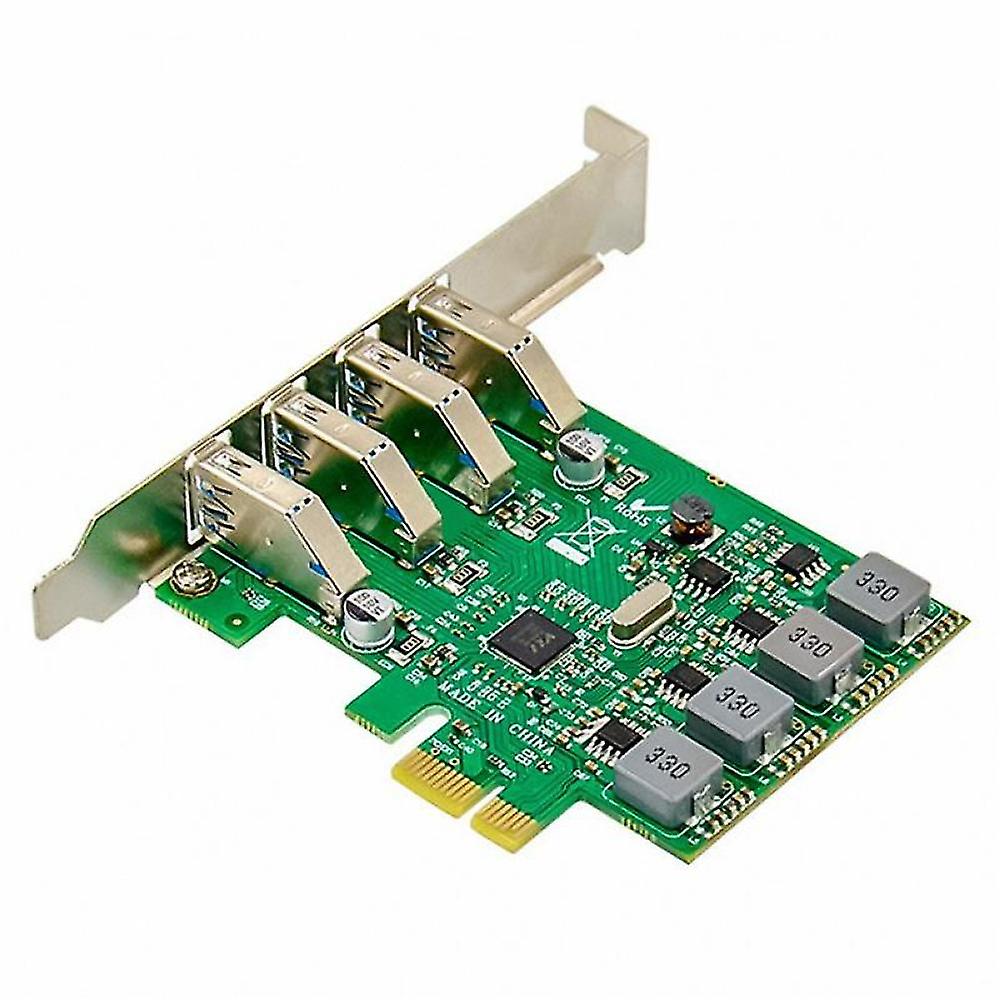 Pci-e X1 Expansion Card 4 Port Usb 3.0 Master Expansion Card 5gbps ...