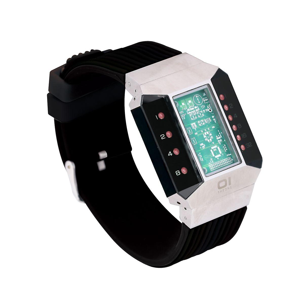 THE ONE Watch Men's Binary Wristwatch Split Screen SC102R5 | Fruugo UK