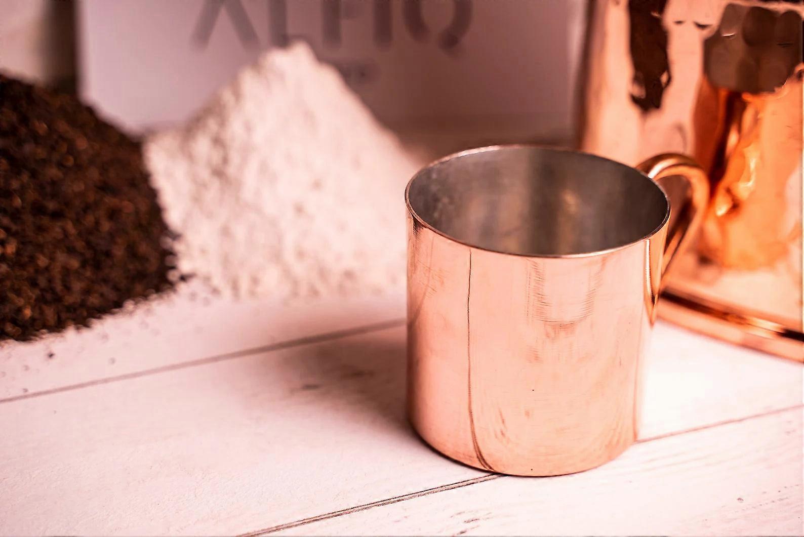 Copper Storage Box With Lid | Copper Rice Spice Jar Pot | 100% Solid ...